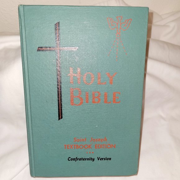 Catholic Books | Accents | Holy Bible Saint Joseph Textbook Edition ...